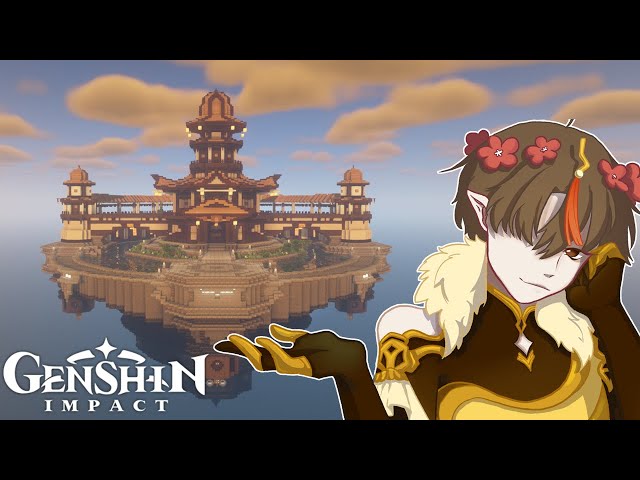 Jade Chamber from Genshin Impact Minecraft Map