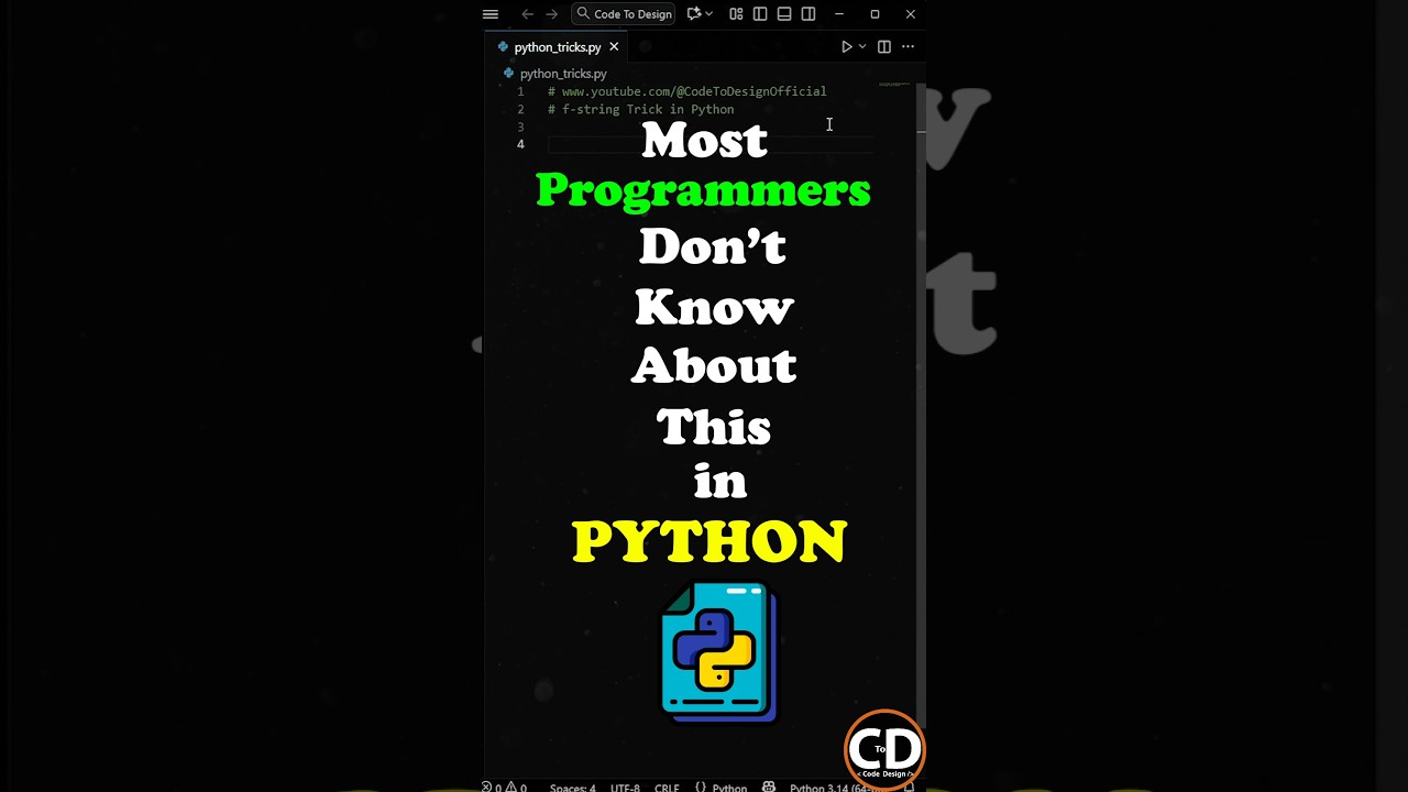 Most Programmers Don't Know This In Python #python #programming #coding
