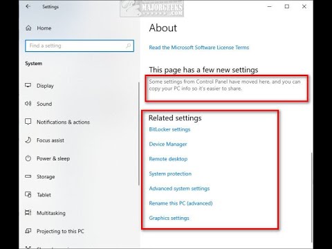 Microsoft Begins Removing the Classic Control Panel (Sort Of)