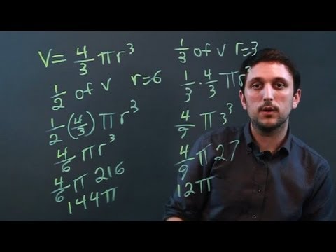 The Partial Volume of a Sphere : Math Conversions