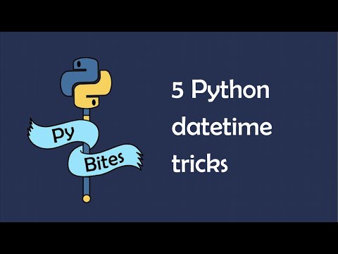 5 tricks for working with datetimes in Python