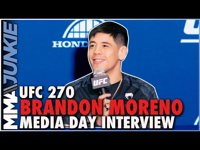 UFC 270 news: Brandon Moreno greeted by T.J. Dillashaw, 'Chito' Vera ...