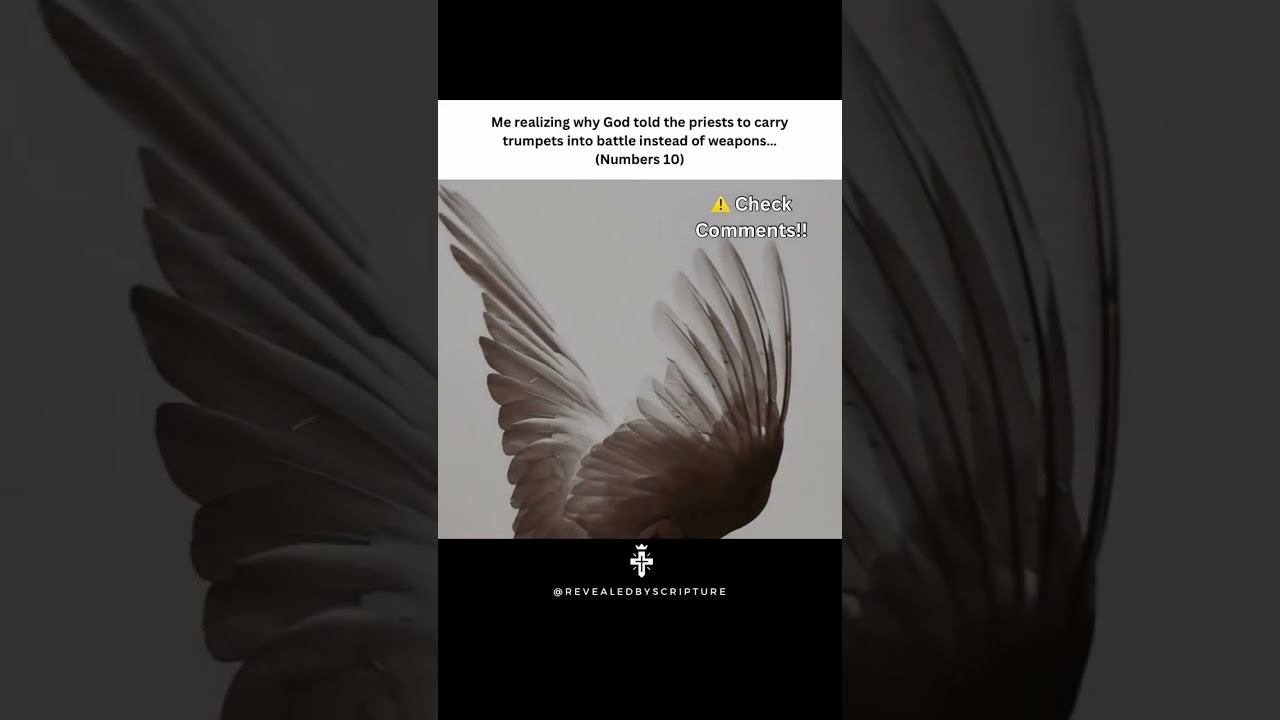 Wait… Why Did God Tell the Priests to Take Trumpets Into Battle Instead of Weapons?(Check Comments!)