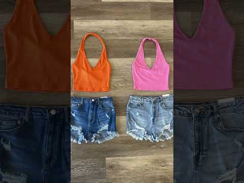🔍: Cut Off Denim shorts perfect for summer szn