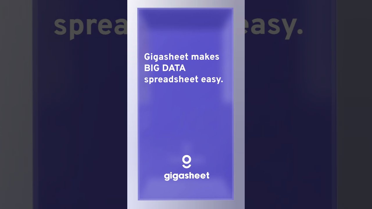 Big Data. Spreadsheet Easy. #bigdata #analytics #dataanalytics