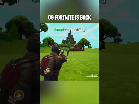 OG Fortnite Is BACK 🤯 - Map Code At The End! c/@NostalgiaFocus #shorts #fortnite