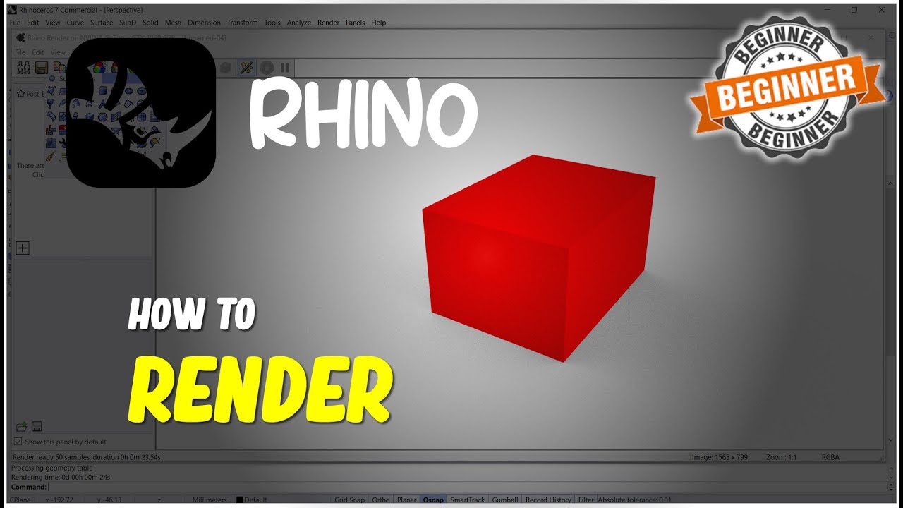 Rhino How To Render