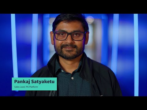 AWS MSFT Workloads team - Meet PJ, Sales Lead | Amazon Web Services