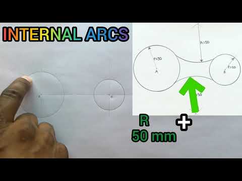 How to Blend ARCS and CIRCLES | Internal Arcs