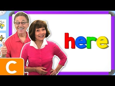 Jan Richardson Sight Words | Level C | Here | Jack Hartmann