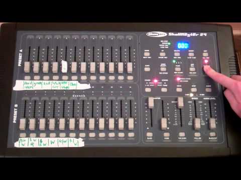 Showtec SC-2412 DMX Lighting Desk iMuso