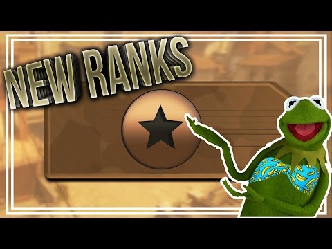 NEW RANKS IN CS:GO!!?