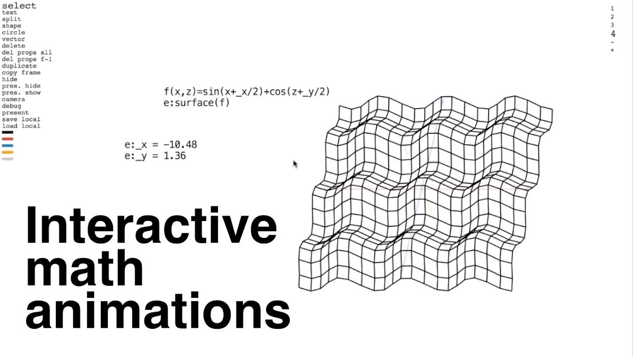 Math and Animation Tool Tutorial