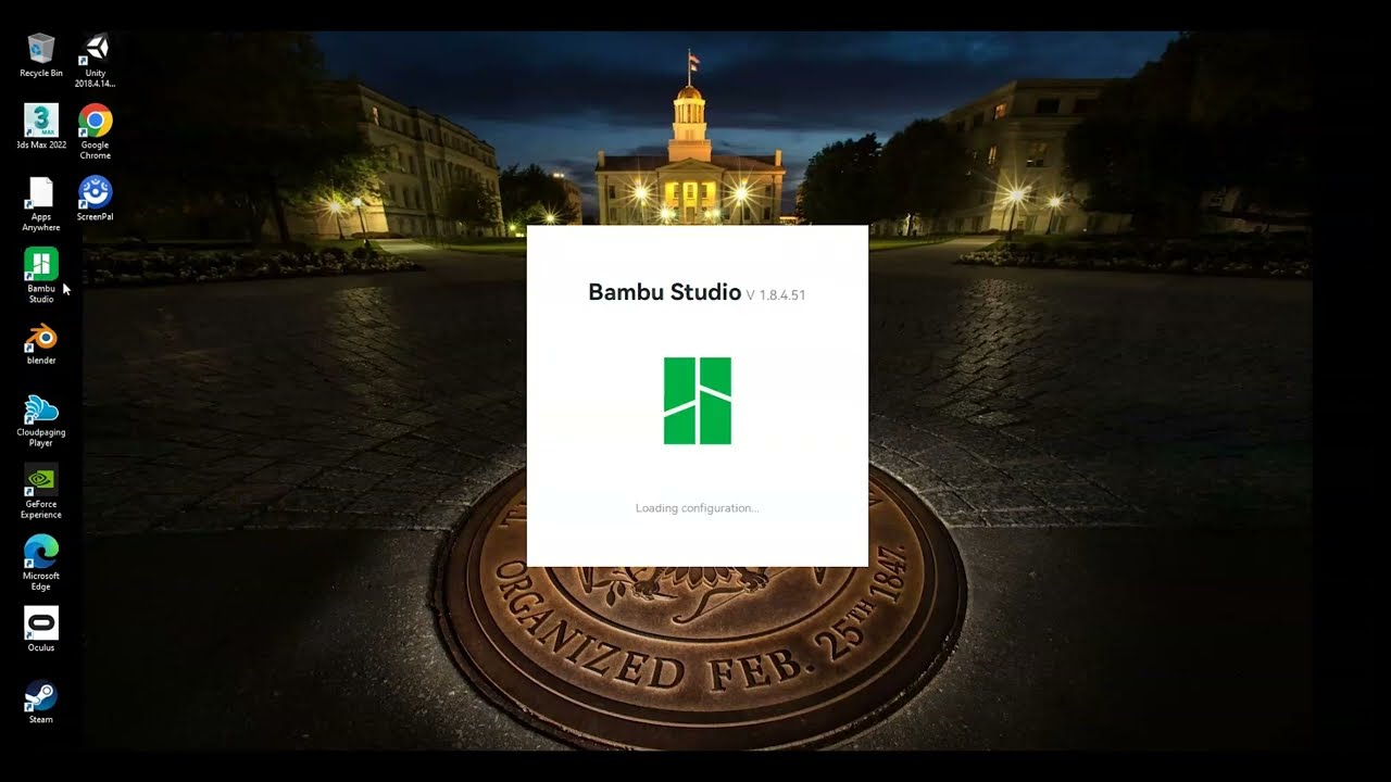 Bambu Studio Initial Setup