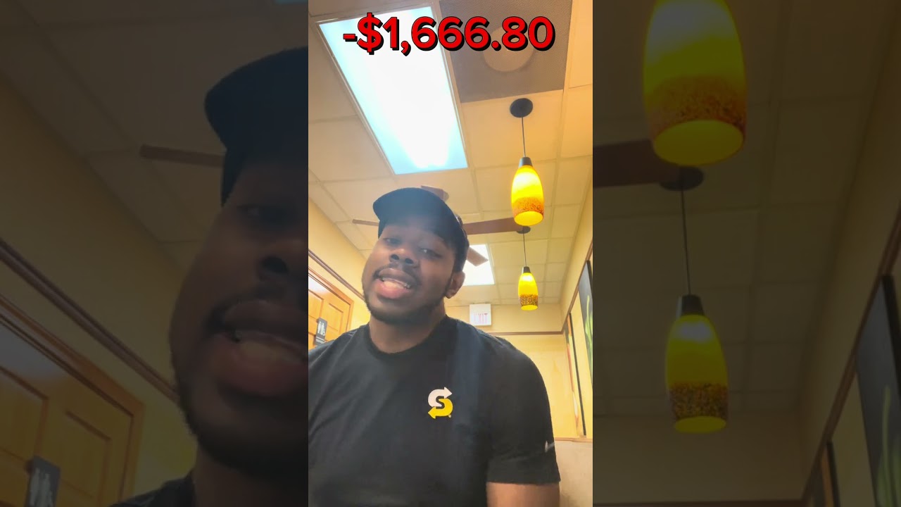How Much I made Owning A Subway Franchise