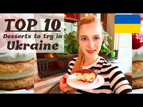 Eating Ukrainian Sweets TOP 10 - Tourist Review