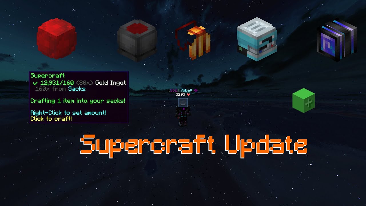 [February 22] Supercraft Update | Hypixel SkyBlock