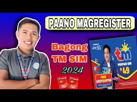 Learn HOW TO REGISTER and ACTIVATE your TM SIMCARD in 2024 FAST and EASY!