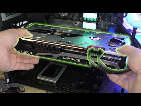 AMD Radeon RX 6800 - Installing the Sapphire NITRO+ RX 6800 Gaming