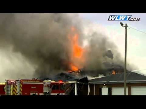 Raw: Linnemann Funeral Home fire