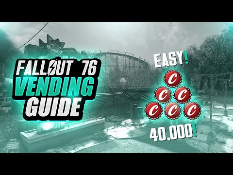 Fallout 76 - Best Items To Sell In Your Vending Machine! (Get Easy Caps Fast!)