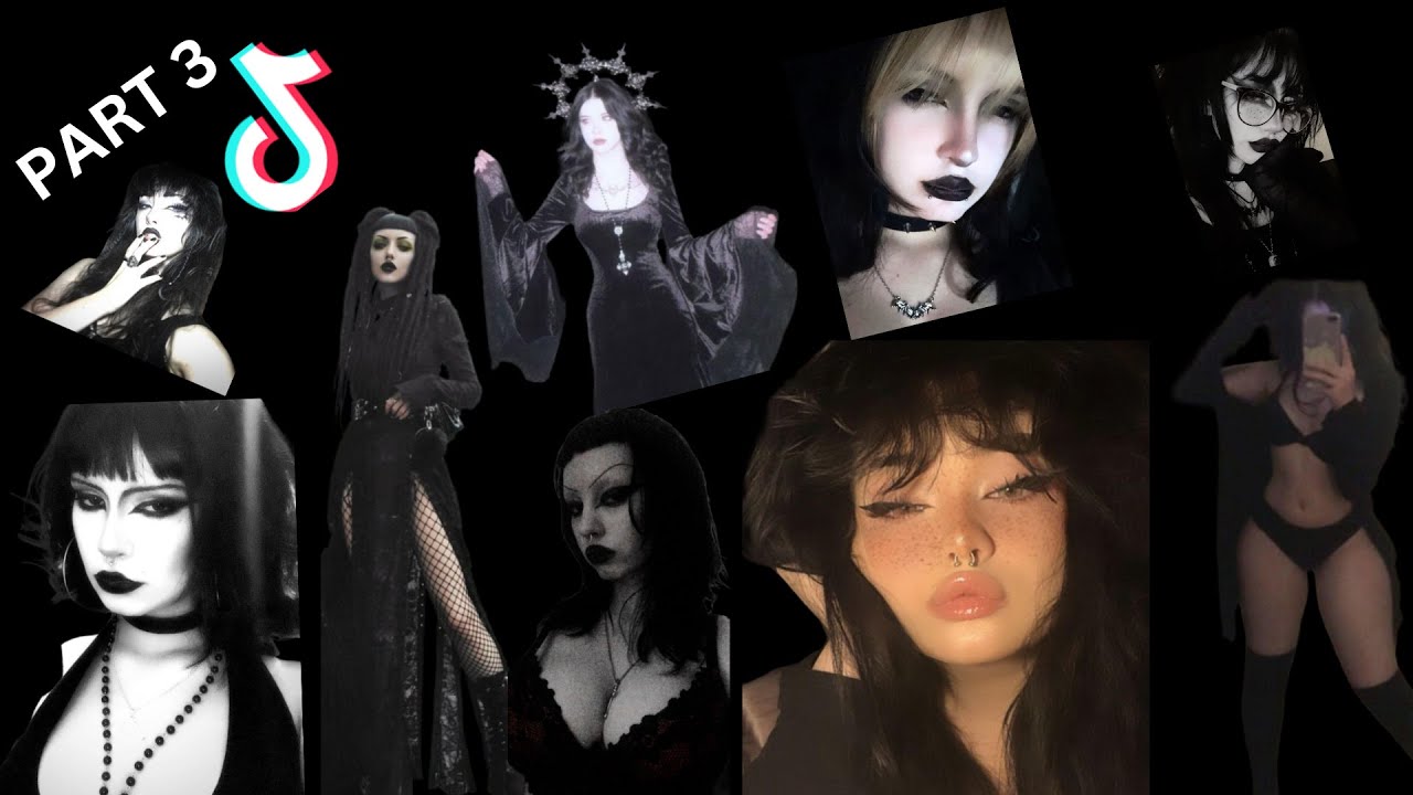 goth girls TikTok compilation (part 3)