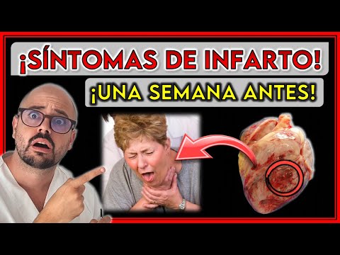 ¡7 SÍNTOMAS que AVISAN de INFARTO una SEMANA ANTES! || ¡INDICAN un INFARTO INMINENTE!