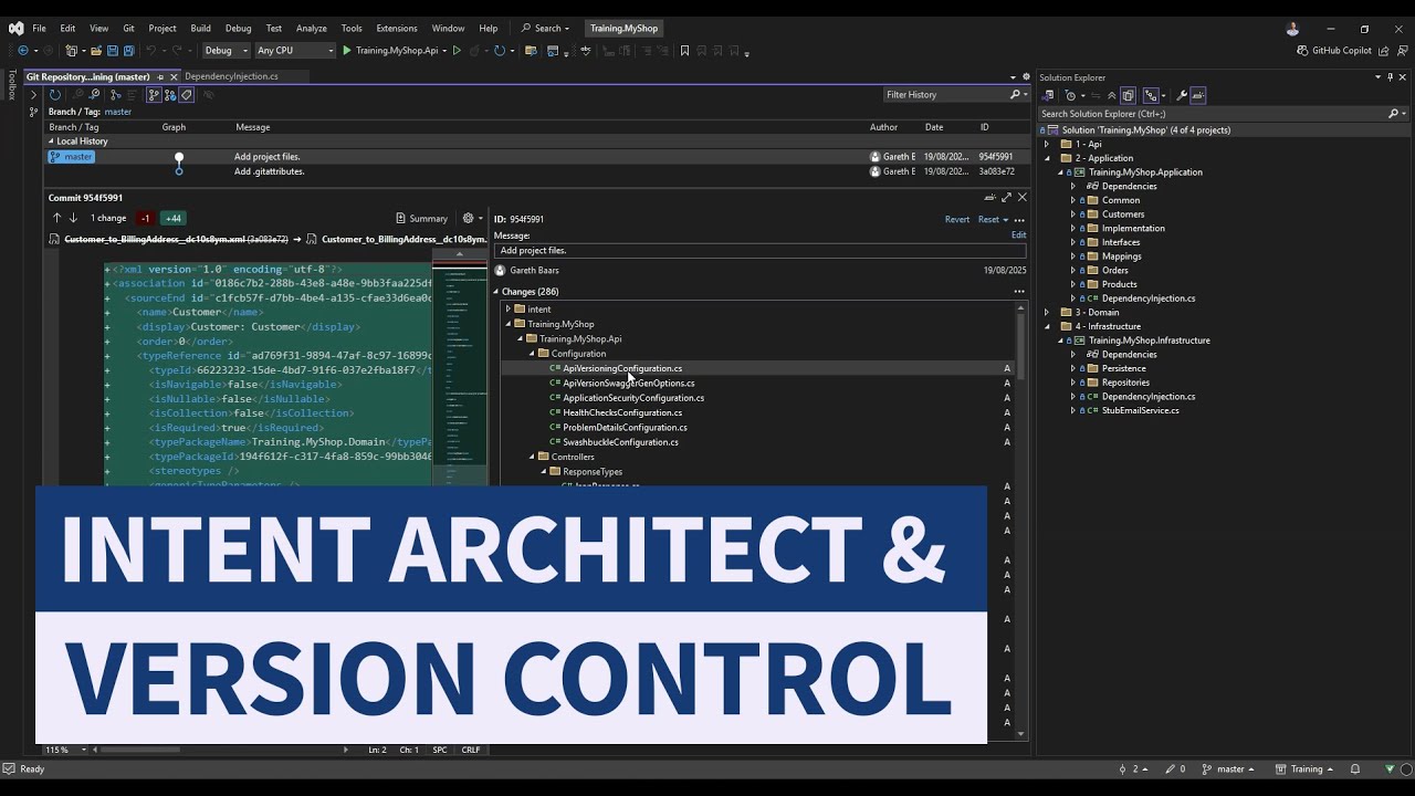 Fundamentals #6: Version Control with Intent Architect