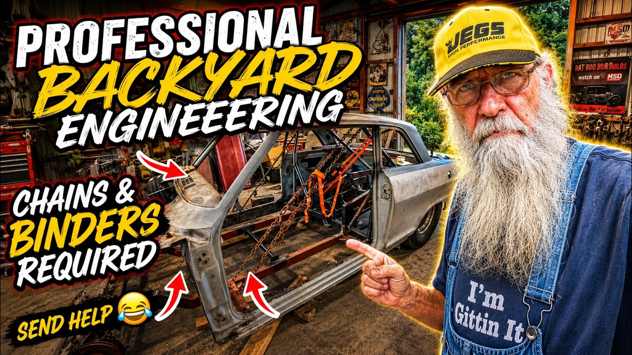 Pro Street Nova Roll Cage Install Went South - Real Fast!!