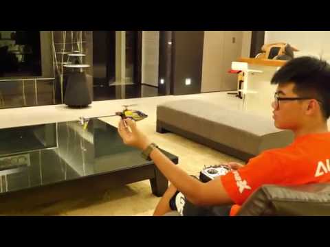TREX 150X test flight 02