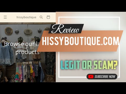HISSYBOUTIQUE COM REVIEWS | HISSYBOUTIQUE.COM LEGIT OR SCAM | HISSY BOUTIQUE CLOTHING REVIEW