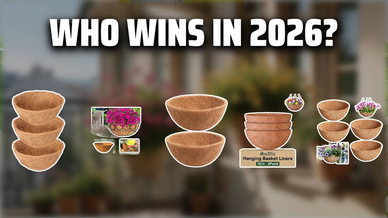 The Top 5 Best Hanging Basket Liners in 2026 - Must Watch Before Buying!