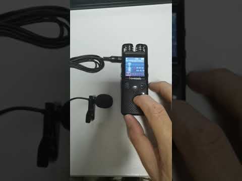 Savetek Professional Voice Recorder support External microphone recording,Fast access recording