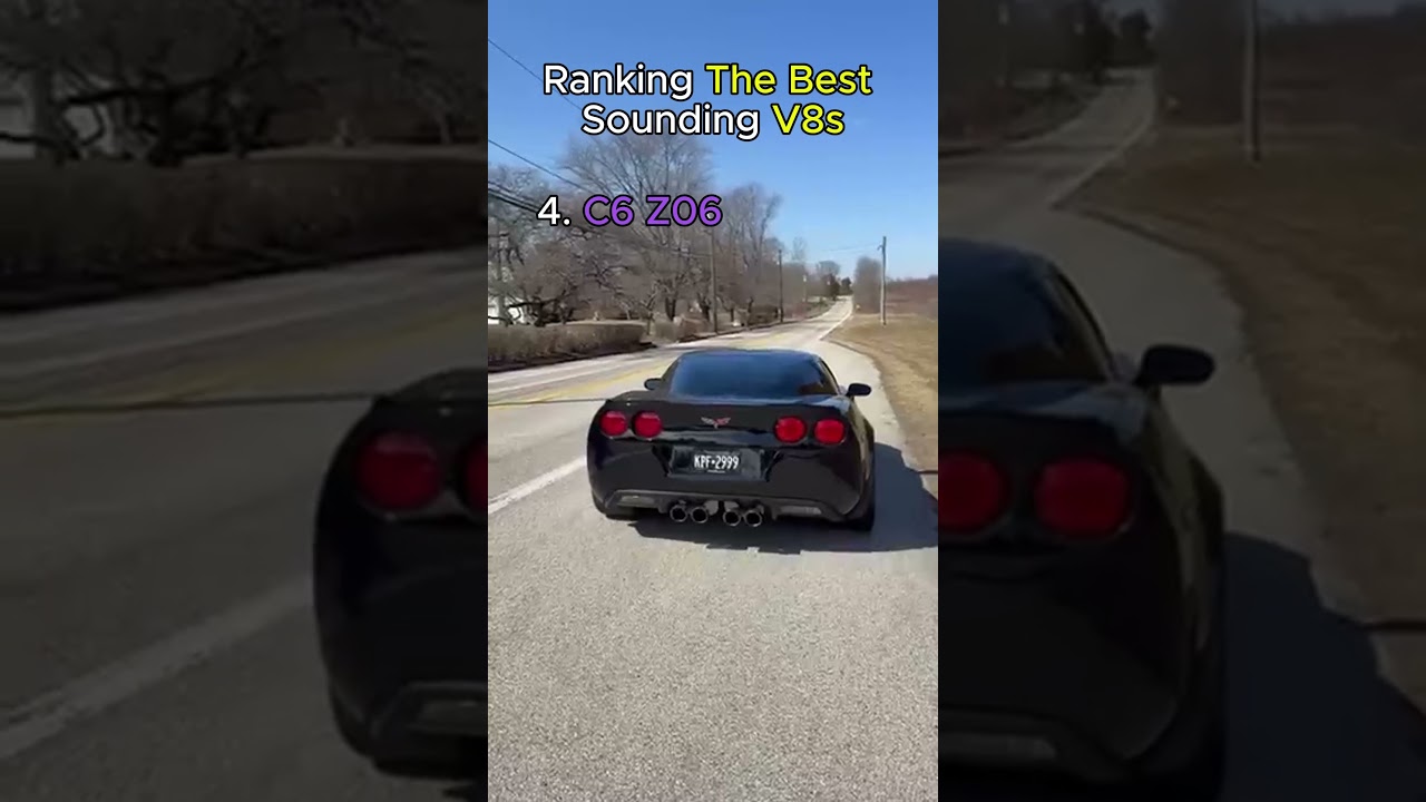 Ranking the BEST Sounding V8s!