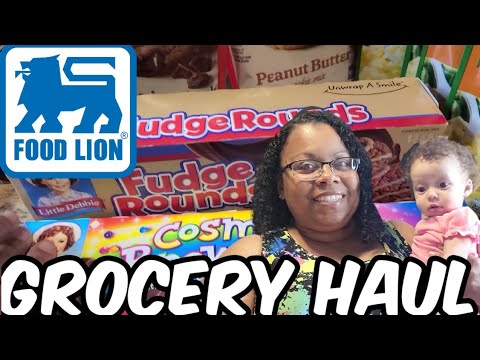 New Food Lion Grocery Haul | Awesome MVP Prices