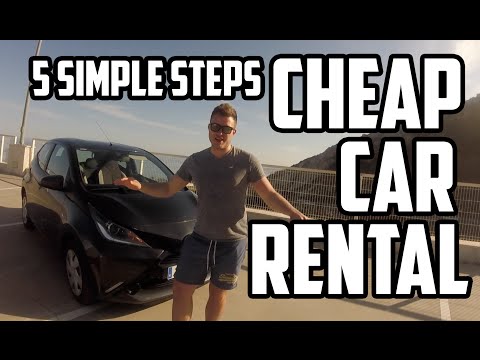 CHEAP CAR RENTAL IN 5 SIMPLE STEPS - TrekTrendy guide