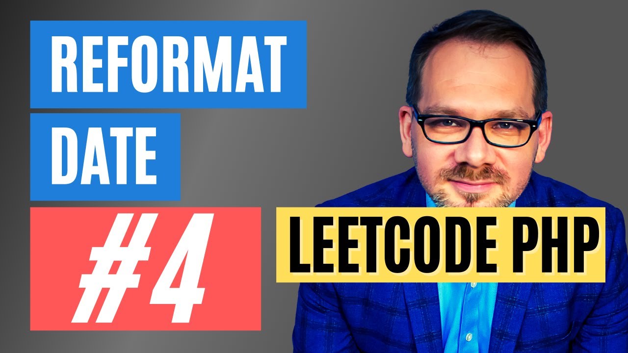 Reformat Date - LeetCode #4 - PHP
