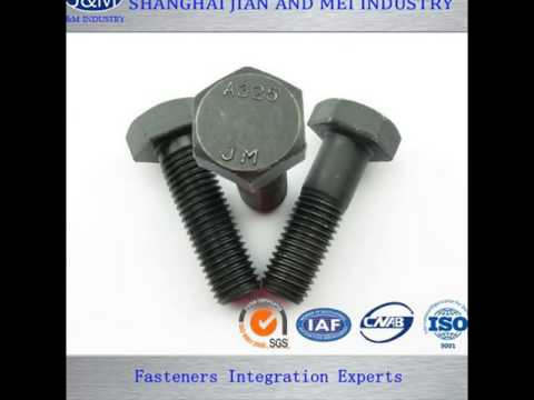 Standard size UNC Stainless steel A2 80 hex bolts
