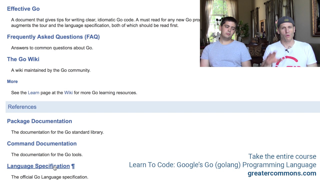 Golang Documentation
