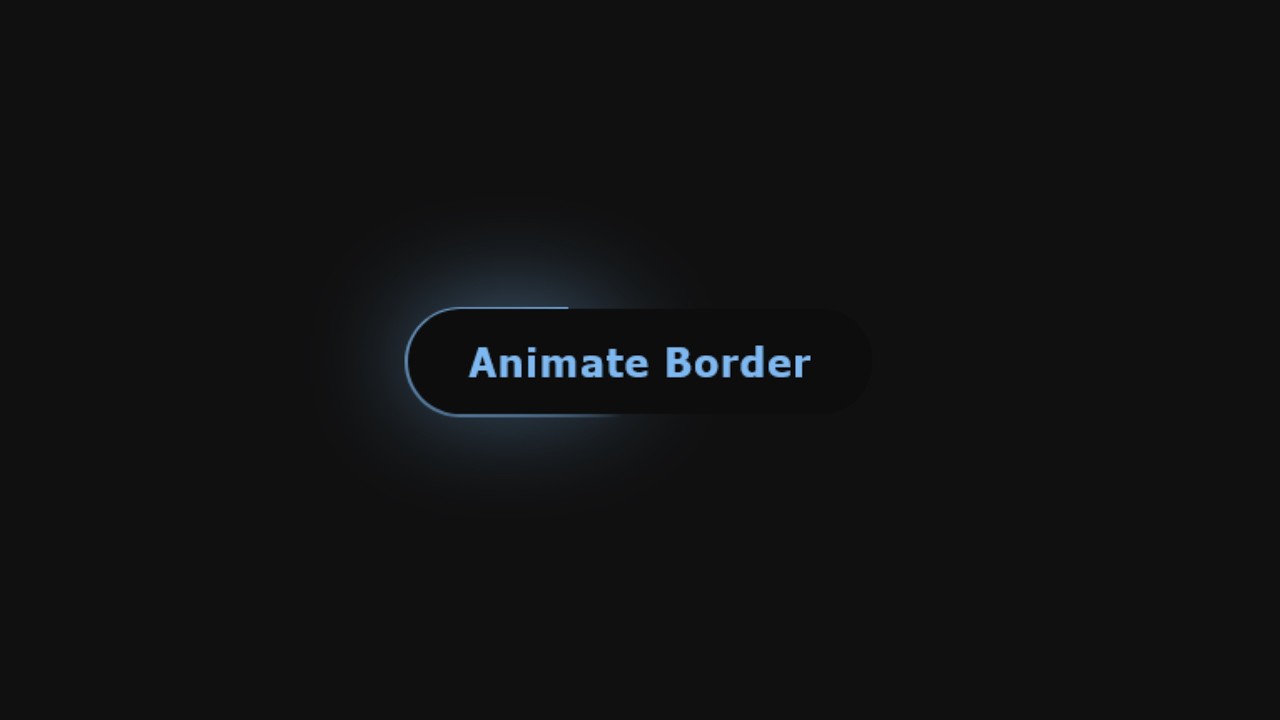 Animated Button Border in CSS