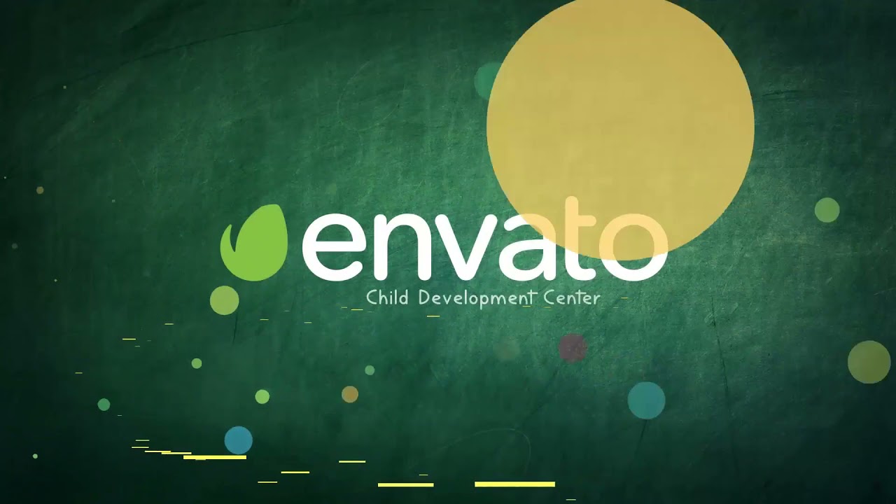 Kids Education Logo - School Intro-After Effects Template Videohive