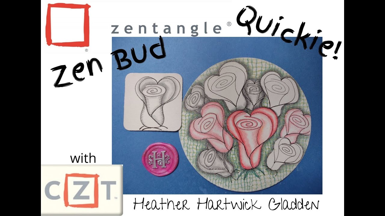 Zentangle® Quickie: Zen Bud