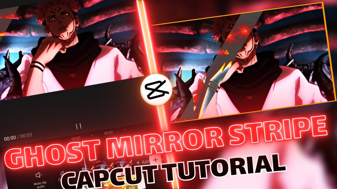 Ghost Mirror Stripe Effect | CapCut AMV Tutorial