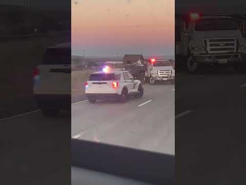 Washington State Patrol on a MVA scene. #police #washingtonstate #leo