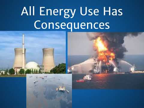 Nonrenewable energy sources - all energy has consequences