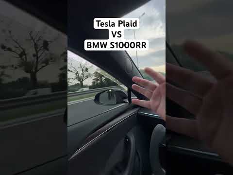 Tesla Plaid vs BMW S1000RR
