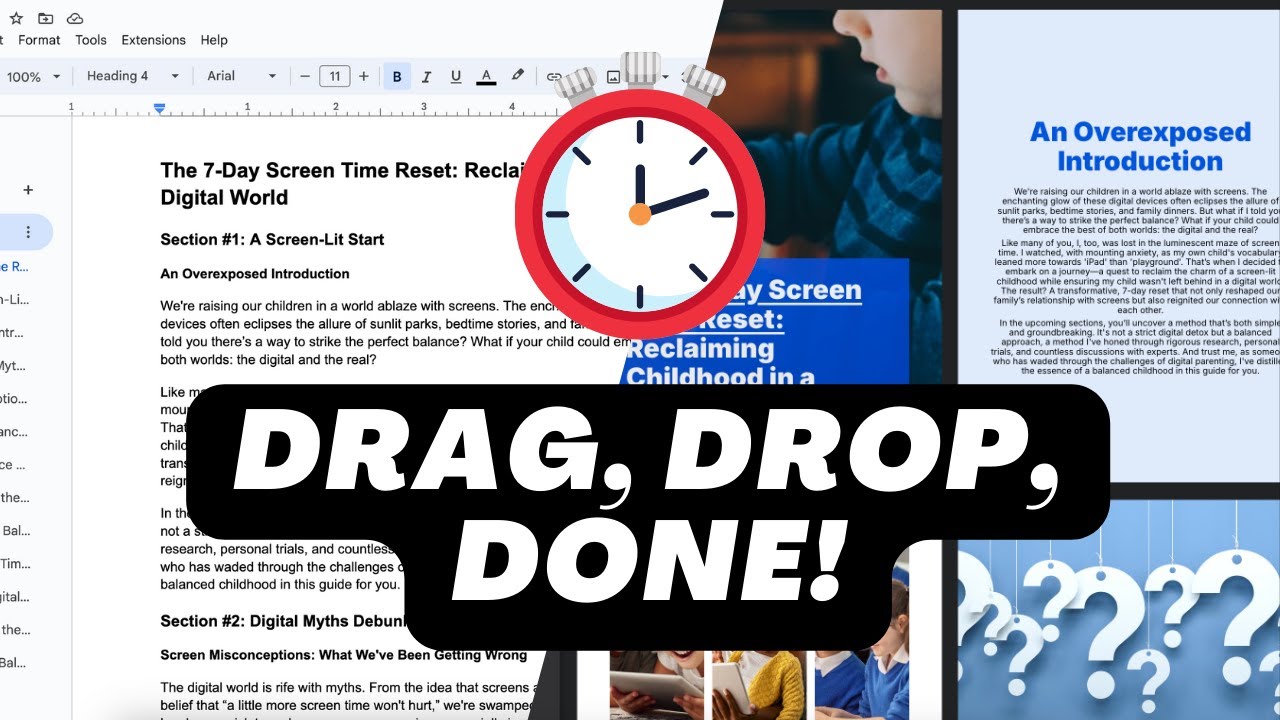 How to Create Your eBook in Minutes (Amazing Design Hack)