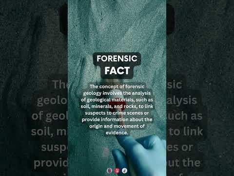 Forensic geology | #forensicscience #forensics