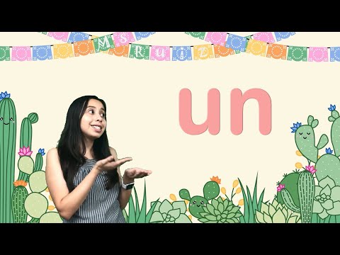 Palabras de uso frecuente canción ( un ) Kindergarten Sight Word Song in Spanish