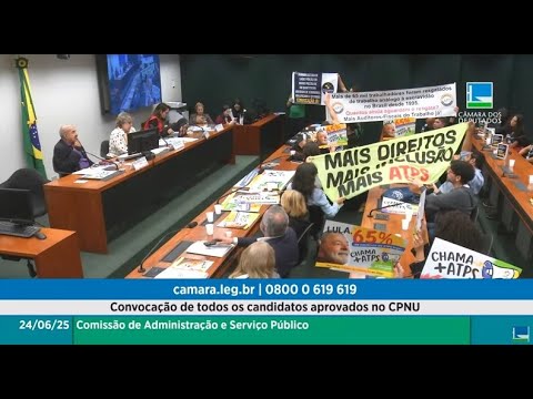 Condsef e Sindsep-DF defendem convocação de todos os aprovados no CNU em audiência pública